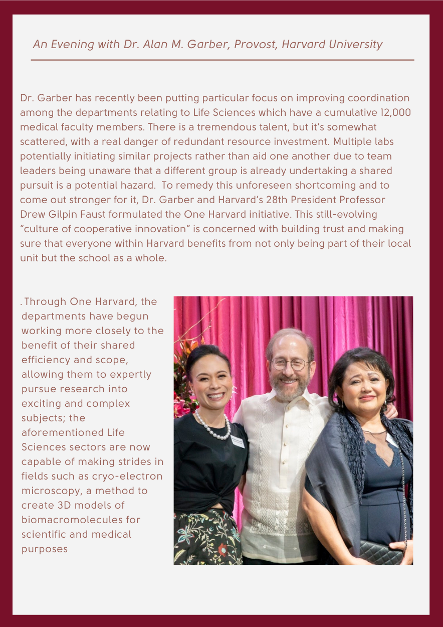 Harvard Club of the Philippines: An Evening with Dr. Alan M. Garber ...